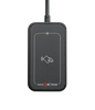 RDR-80031BKU WAVE ID Plus Mini w/iCLASS SE & Seos Black Keystroke USB ...